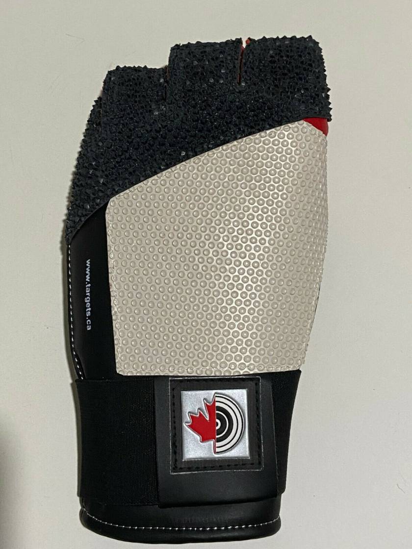 CCT Leather Shooting glove Fingerless ISSF Approved – Cibles Canada Targets