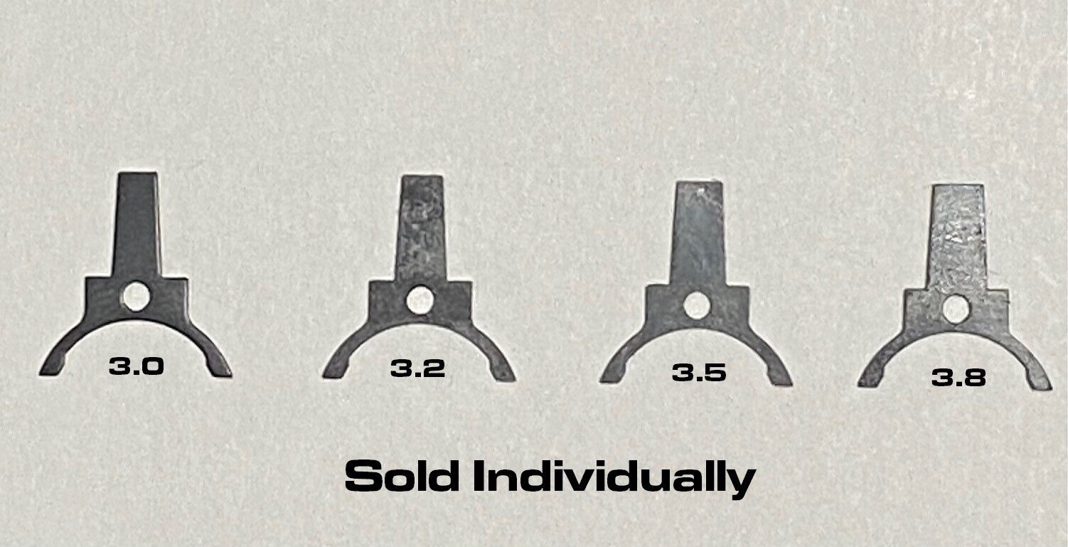 Feinwerkbau Air Pistol ''TALL'' Front sight blade (metal) #1600.9xx.x ...