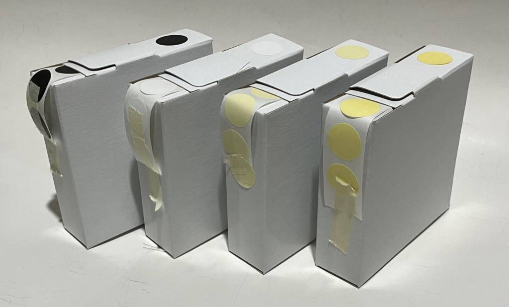 CCT 3/4 in / 19mm Self-Adhesive Target Pasters – Cibles Canada Targets