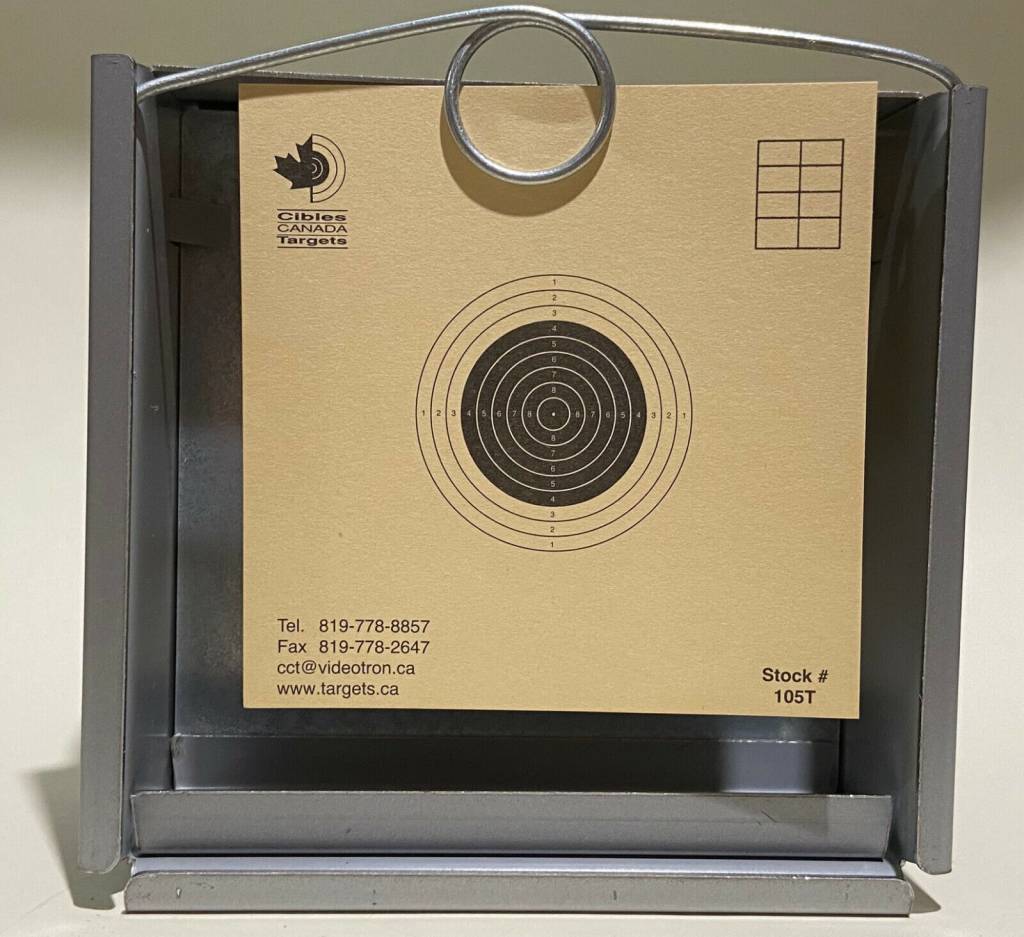 Gehmann 14x14cm Rifle Targets Pellets Trap for indoor 10 meters ...