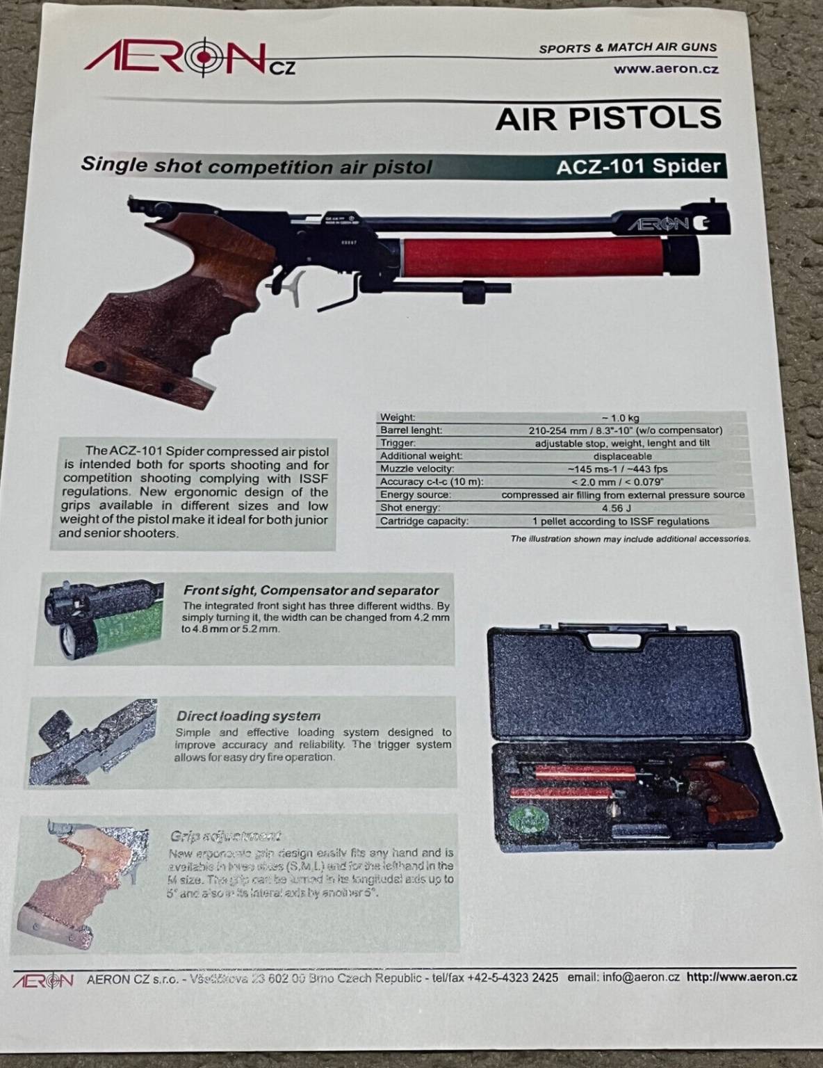 ACZ-101 Junior / Spider Replacement O’ring seal kit – Cibles Canada Targets