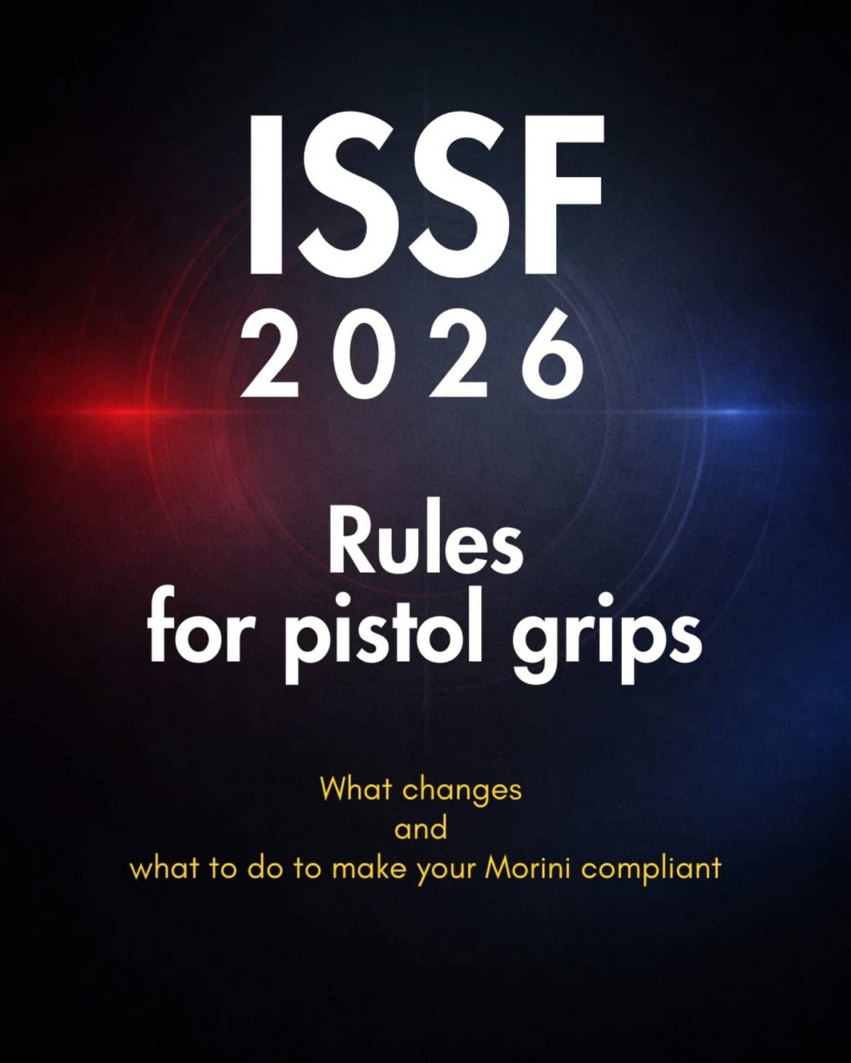 New ISSF grip rule explained by Morini – Cibles Canada Targets