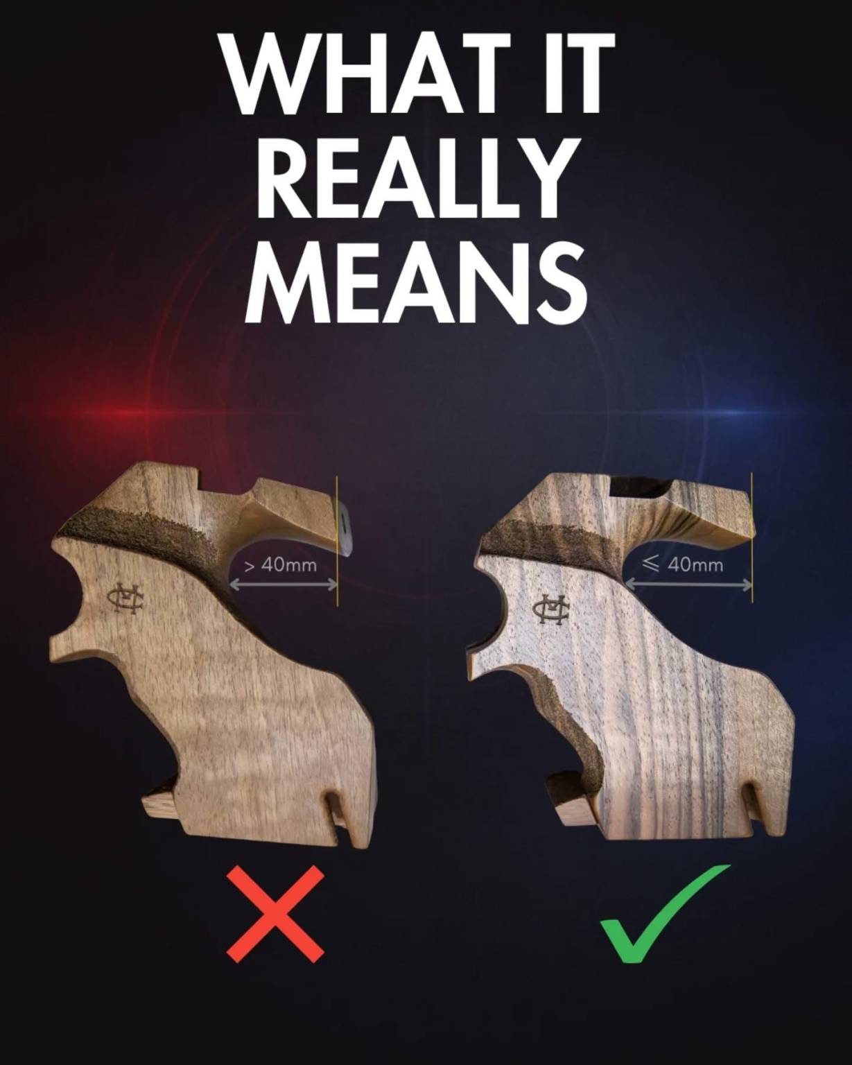 New ISSF grip rule explained by Morini – Cibles Canada Targets